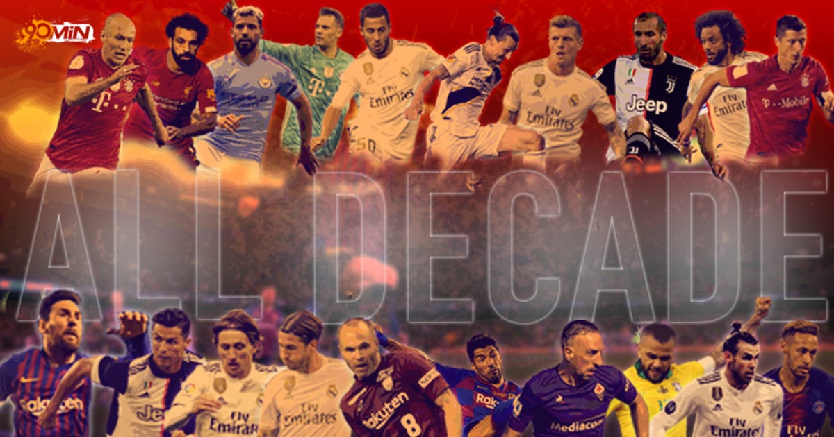 The 20 Best Footballers of the Decade | 90min