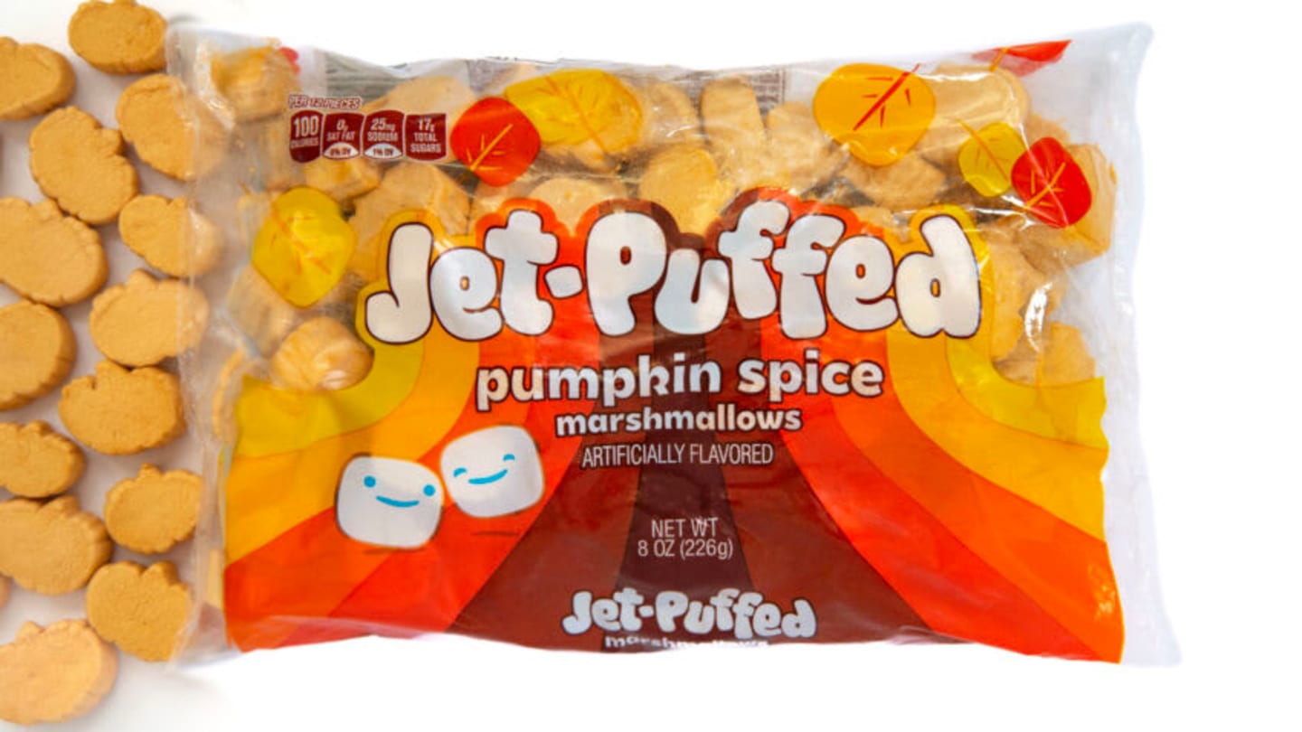 Jet-Puffed brings Pumpkin Spice Mallows back for fall 2023
