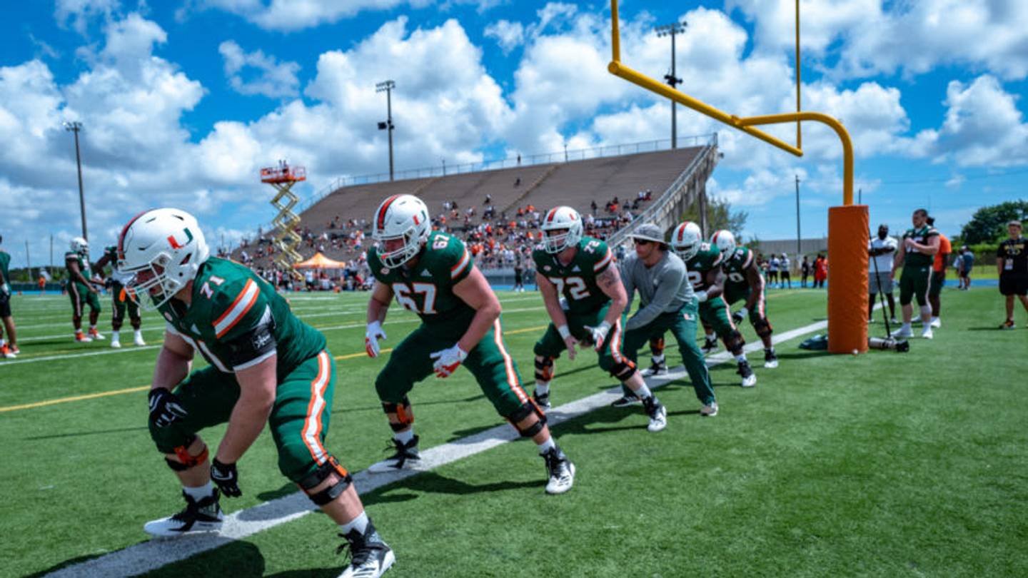 Miami football strength and conditioning coach David Feeley virtual workout