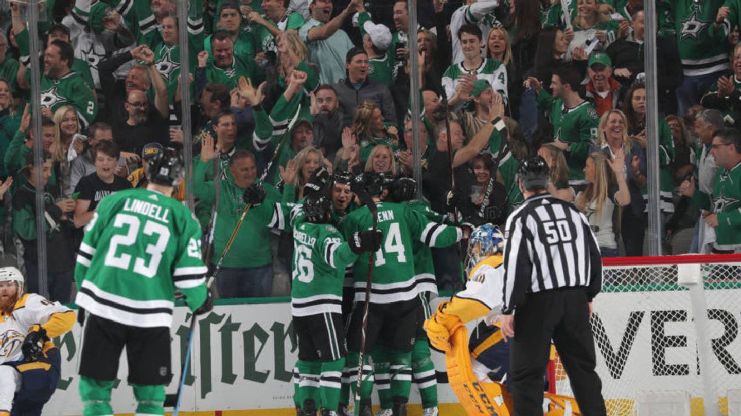 Dallas Stars Trounce Predators In Game 4, Even Up Playoff Series