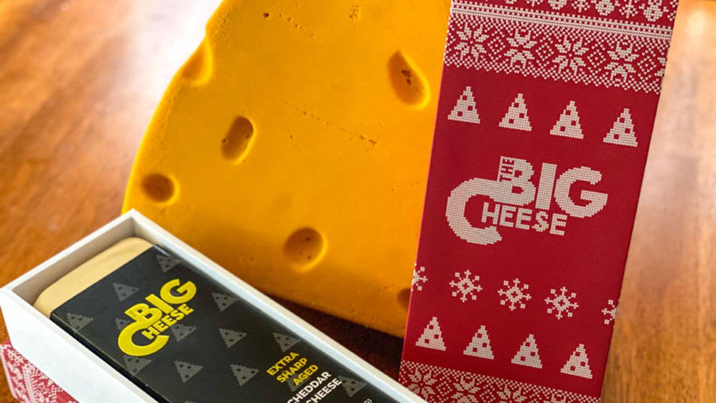 The Big Cheese makes a statement on that cheese plate