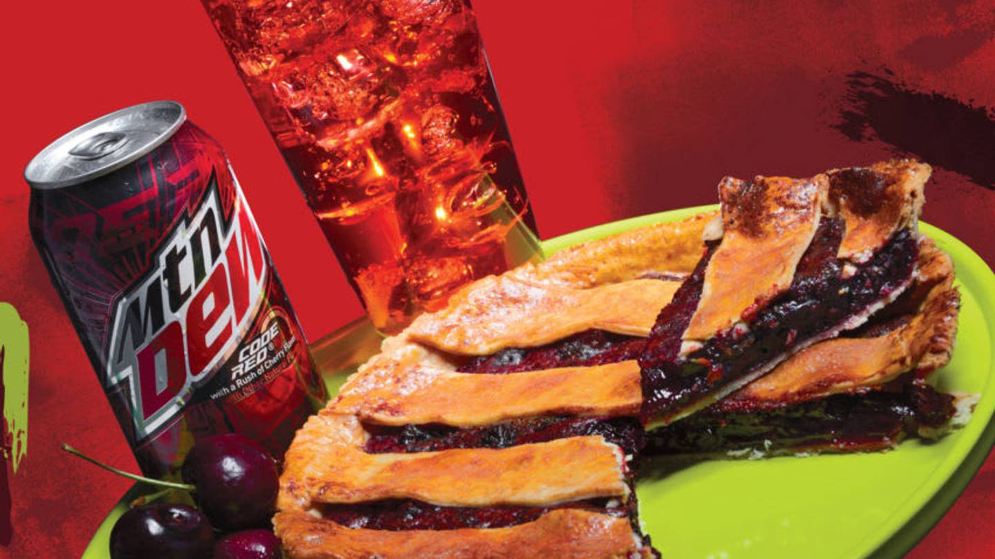 The MTN DEW Cookbook is perfect for the pie lovers in us all too