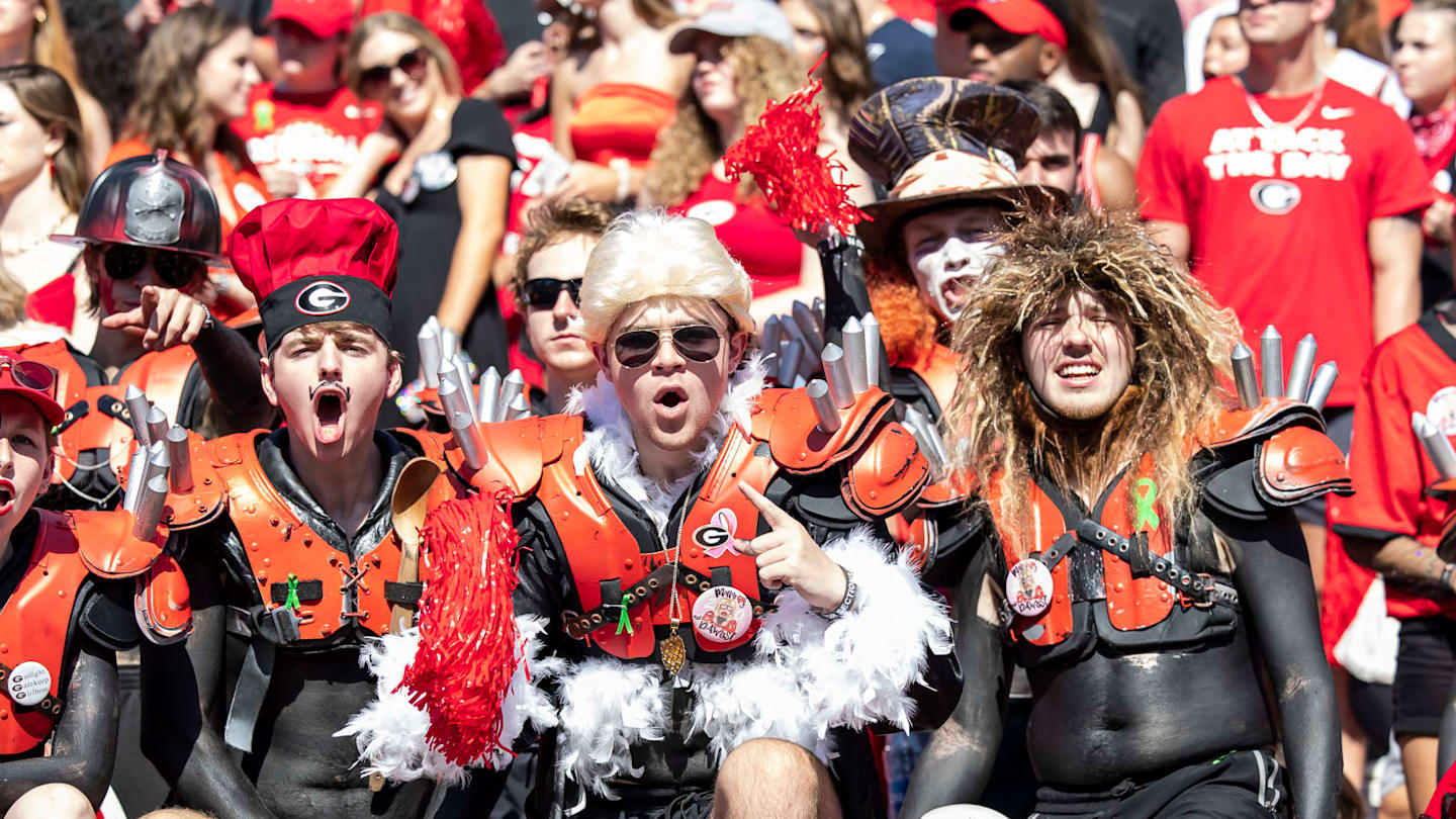 UGA Spike Squad redefining fanatic in a positive way