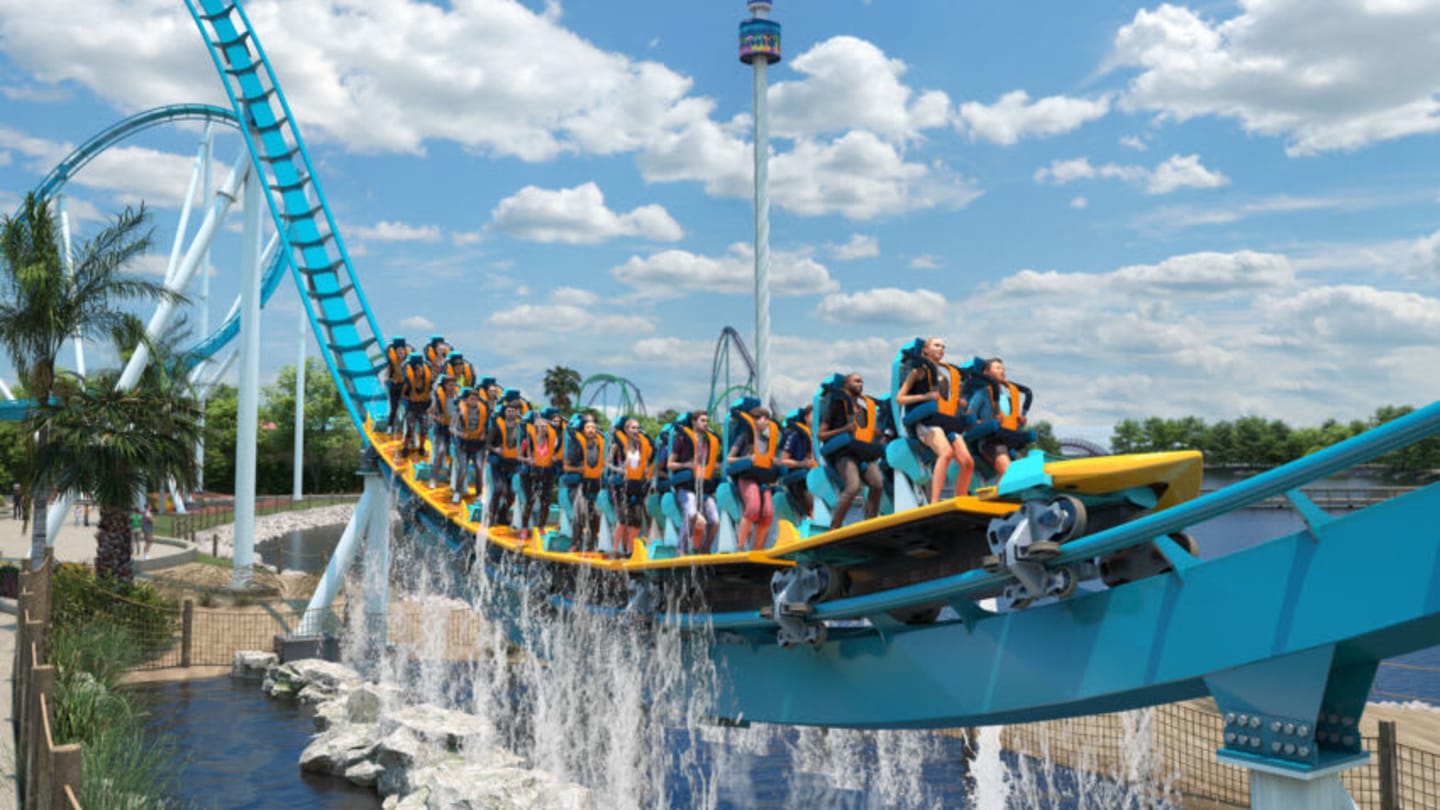 SeaWorld Entertainment set to launch three new coasters in 2023