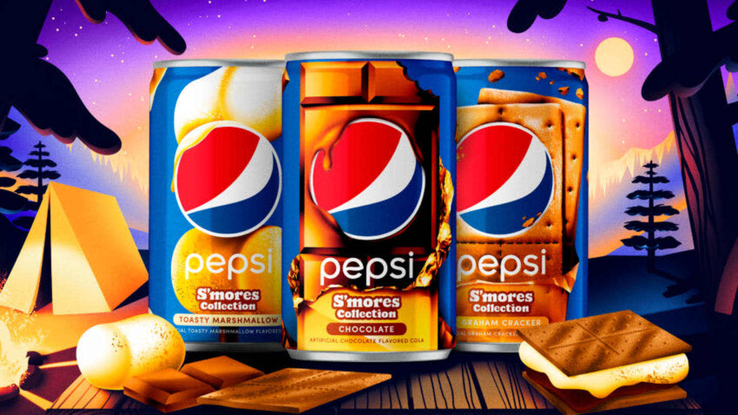 Pepsi introduces new limited s’mores collection