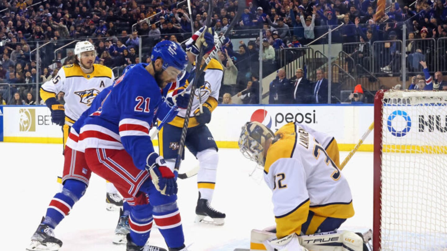 Rangers Play Second Home Game Of the Season Against Predators