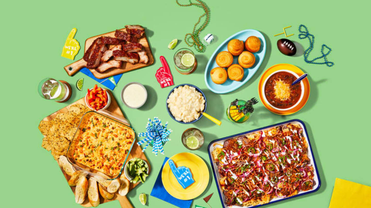 HelloFresh offered delicious food for your Super Bowl party