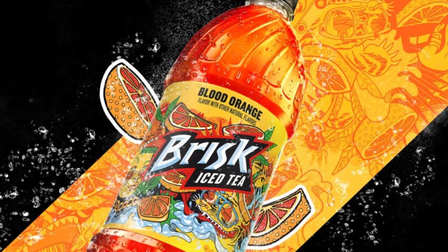 Brisk Blood Orange is a refreshing sip for spring 2023