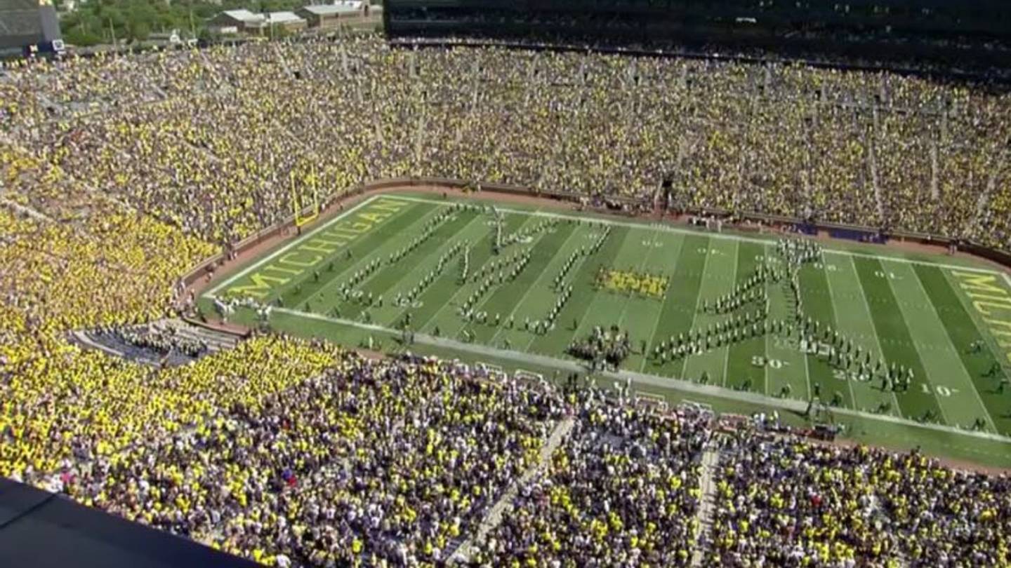 Michigan band creates Air Jordan logo (Video)