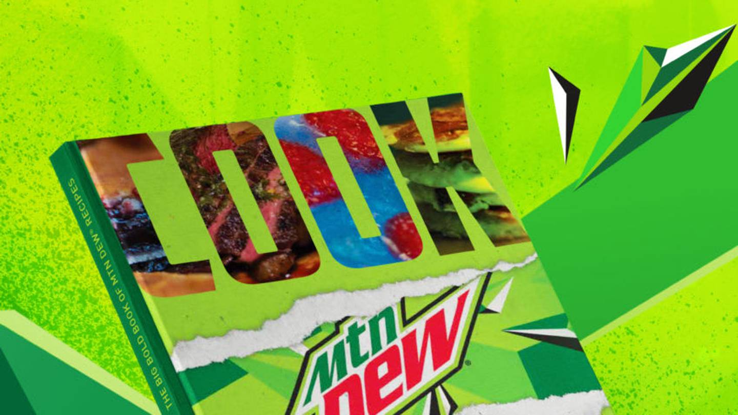 The first Mountain Dew cookbook is here and MTN Dew recipes are amazing