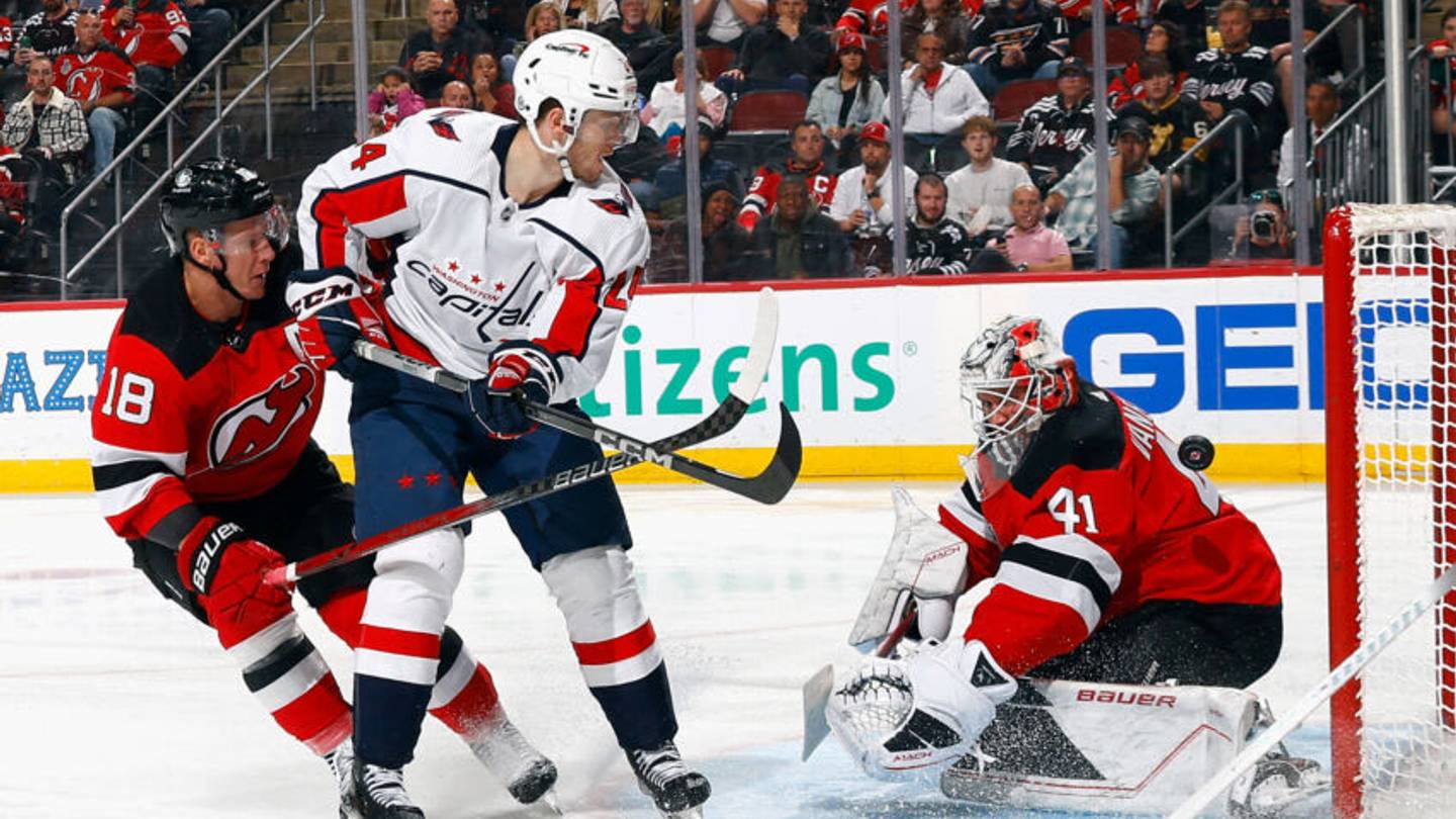 Devils vs Capitals: Washington won a crazy contest