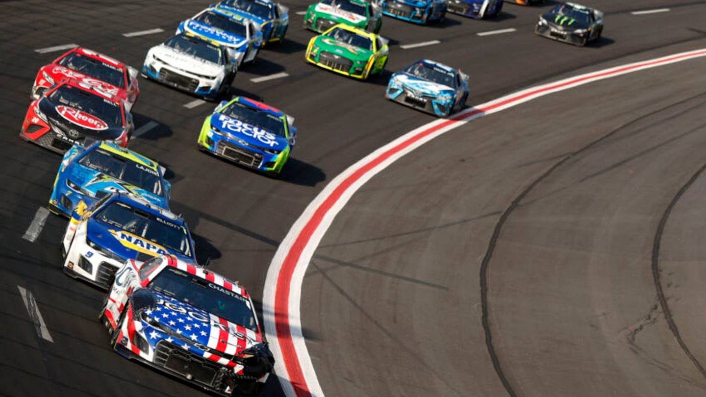 Why has NASCAR changed the start time for Atlanta?