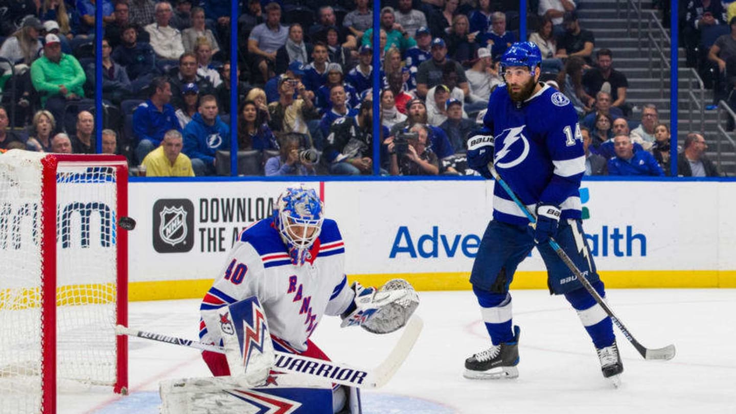New York Rangers lose 9-3 to Tampa, a game to forget