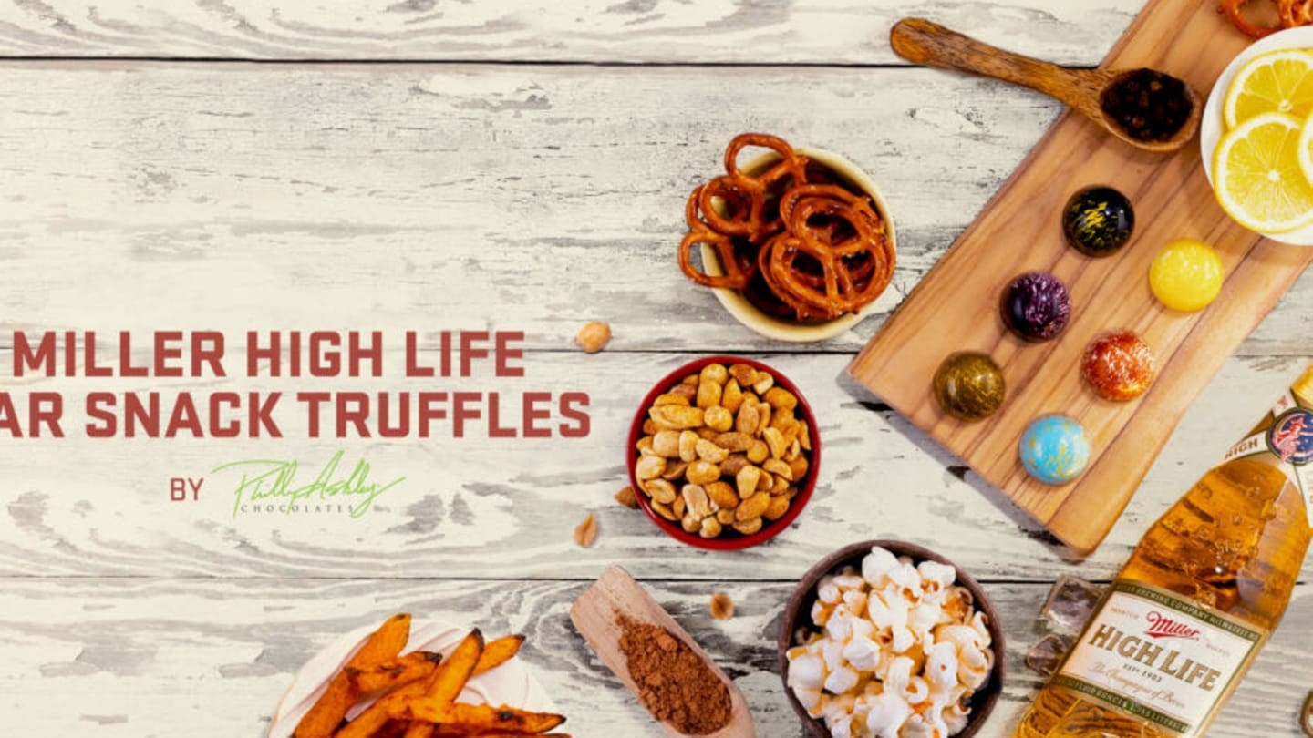 Miller High Life Bar Snack Truffles prove chocolate and beer are a ...