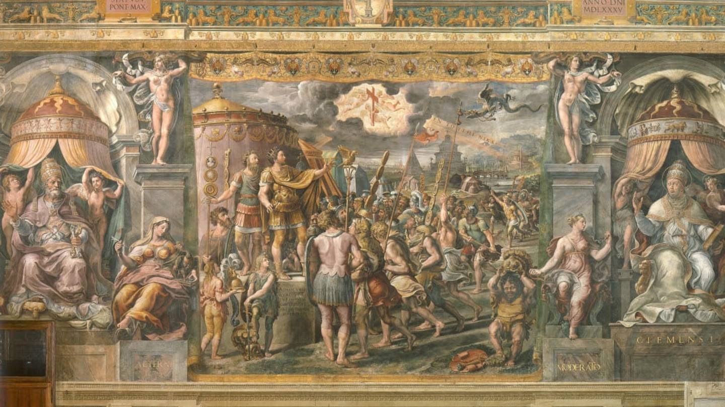 Two Unknown Paintings by Raphael Discovered on the Vatican's Walls