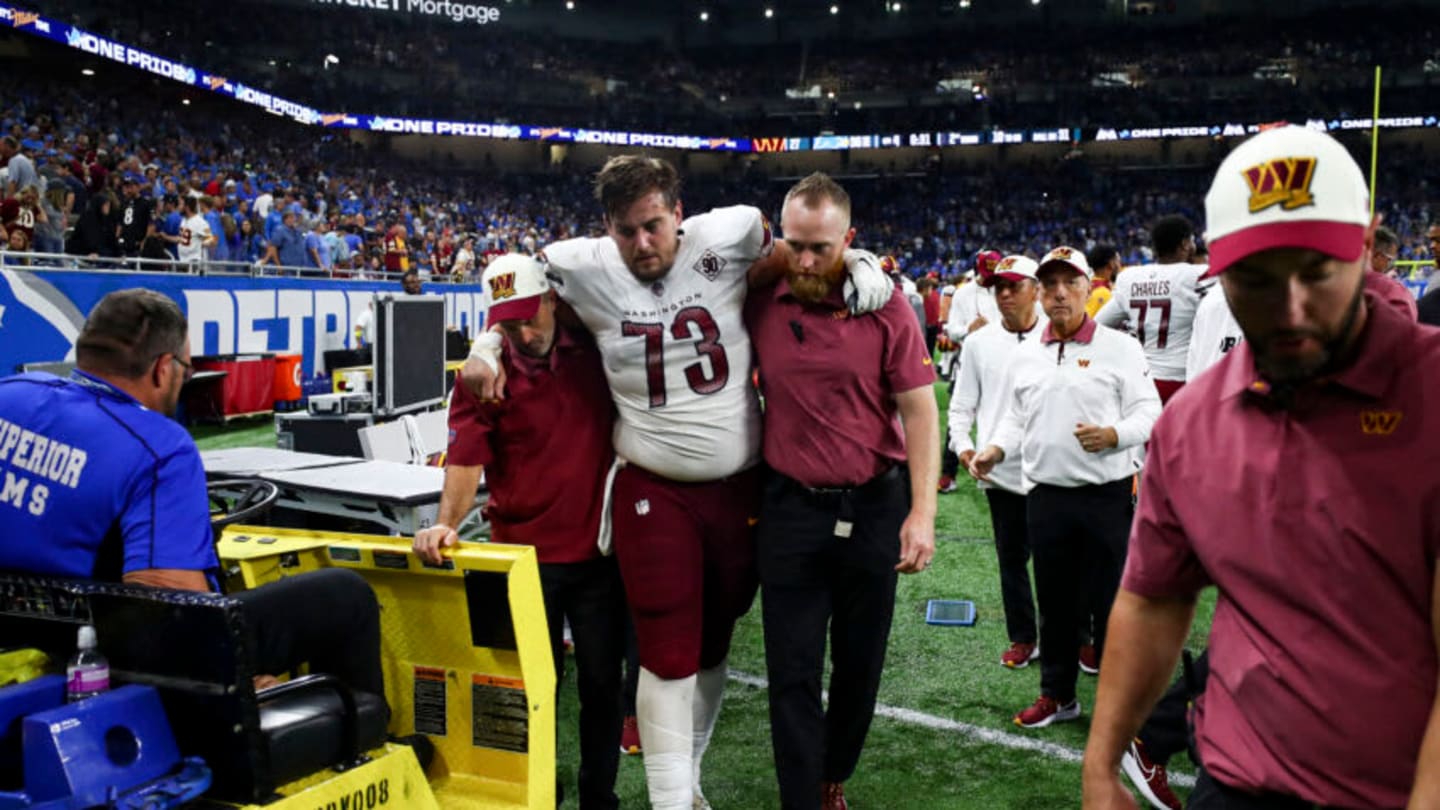 Chase Roullier injury update is nightmare scenario for the Commanders