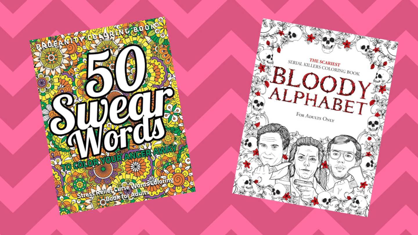 8 R-Rated Adult Coloring Books That Add a Little Edge to Your Relaxation