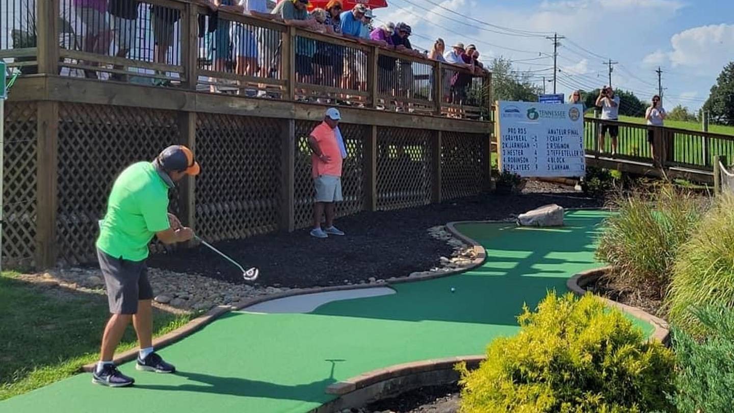 Not small at all: Welcome to the world of professional mini golf