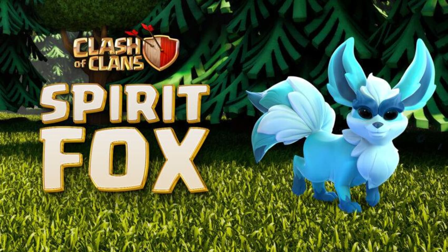 Clash of Clans TH16 New Hero Pet: Spirit Fox stats and details