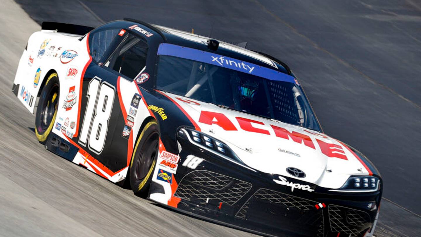 NASCAR: Joe Gibbs Racing confirm driver for No. 18 Toyota