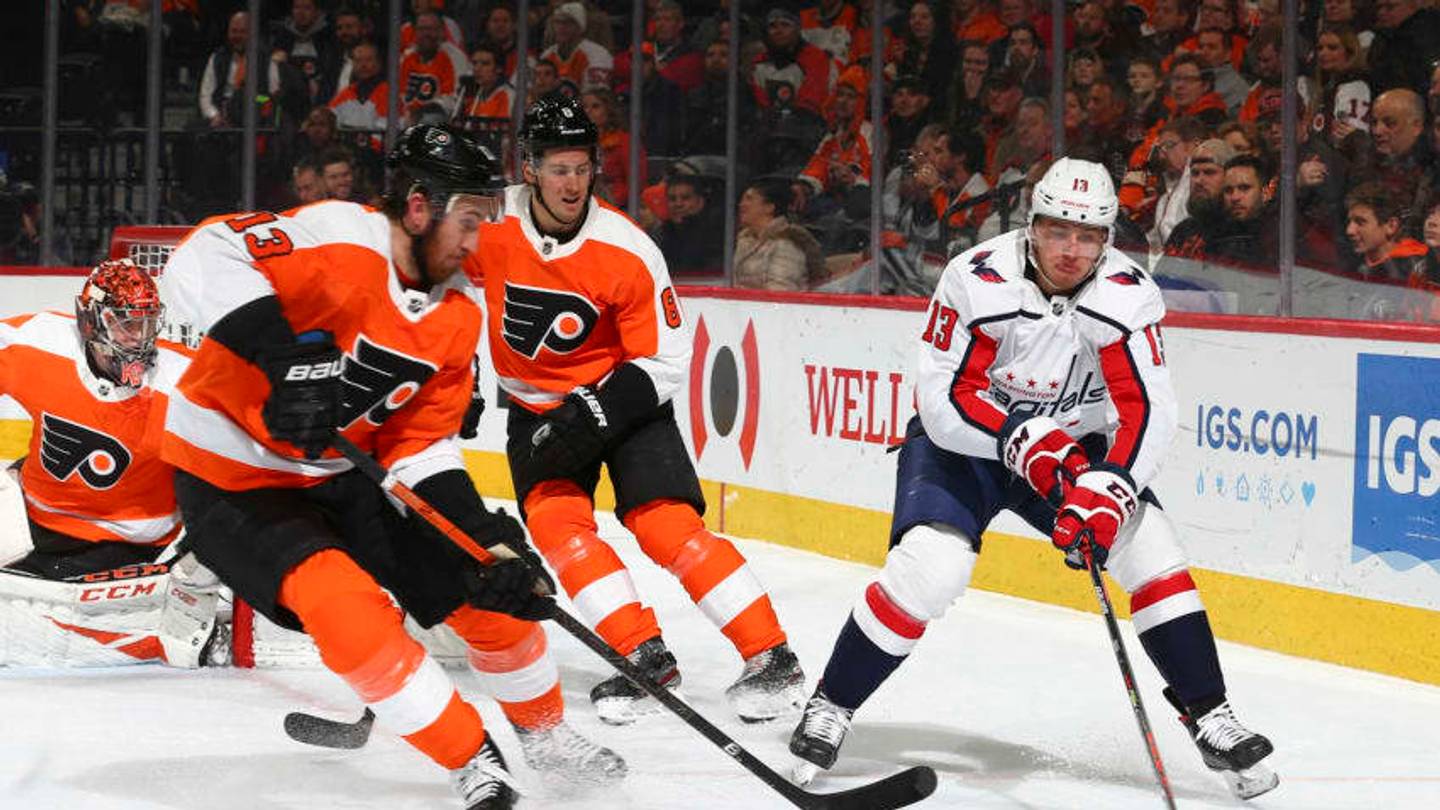Capitals fall to Flyers