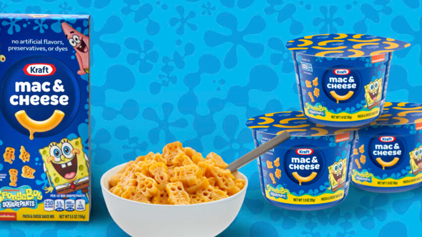 Kraft brings back SpongeBob Mac and Cheese to fans’ delight