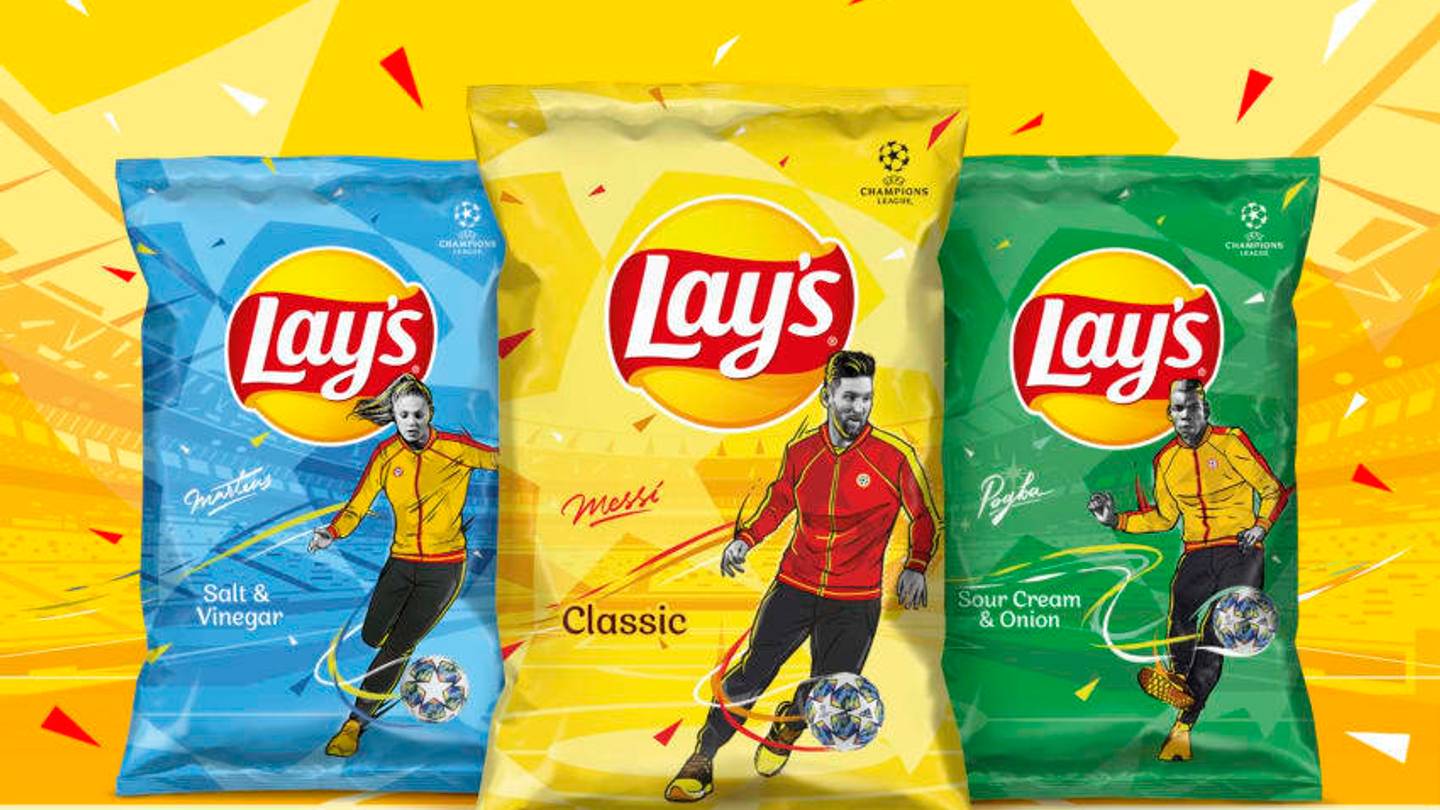 Messi, Pogba and Martens race for chips in new Lay’s Champions League ...