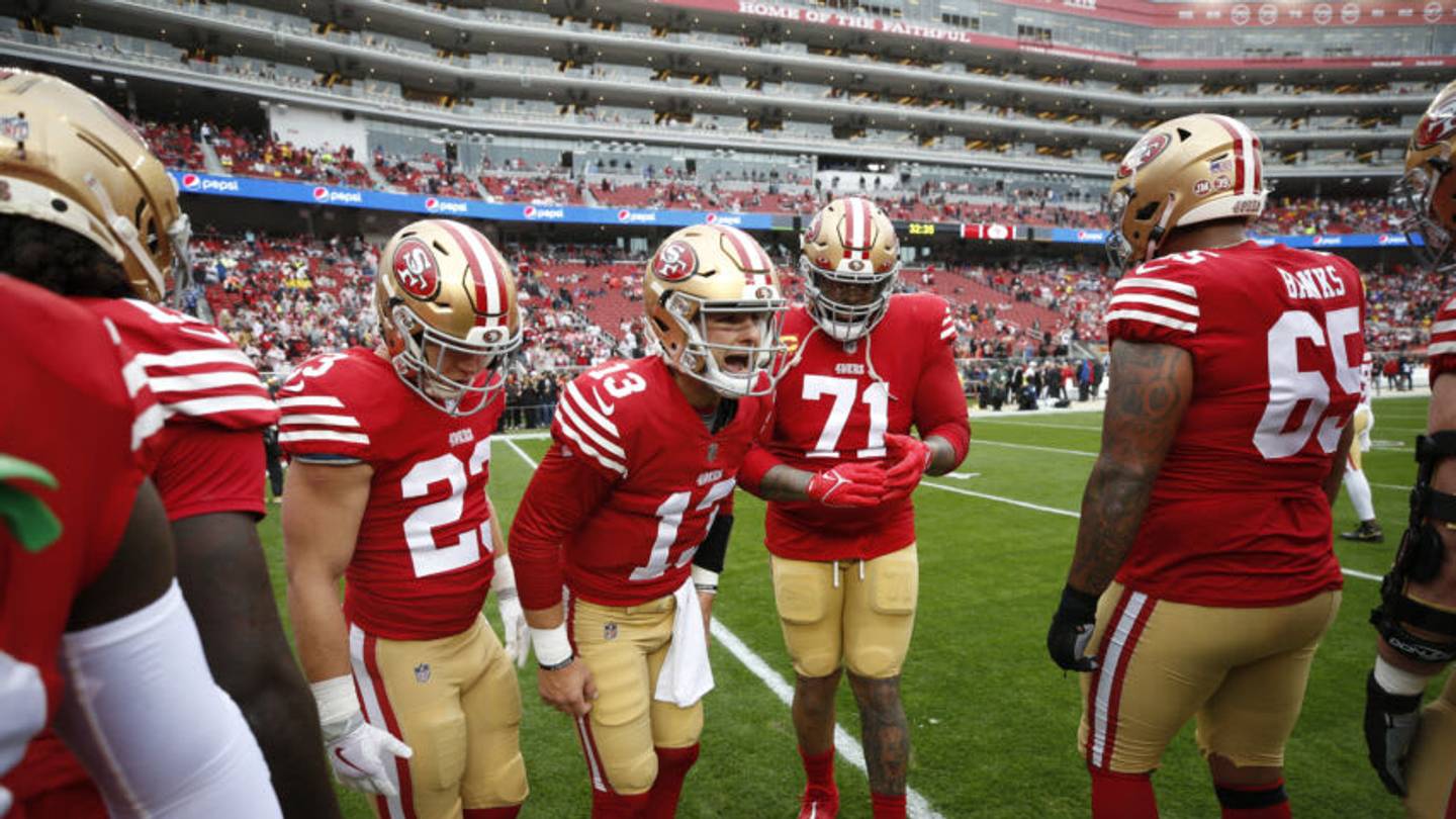 What time do the San Francisco 49ers play today, January 22nd?
