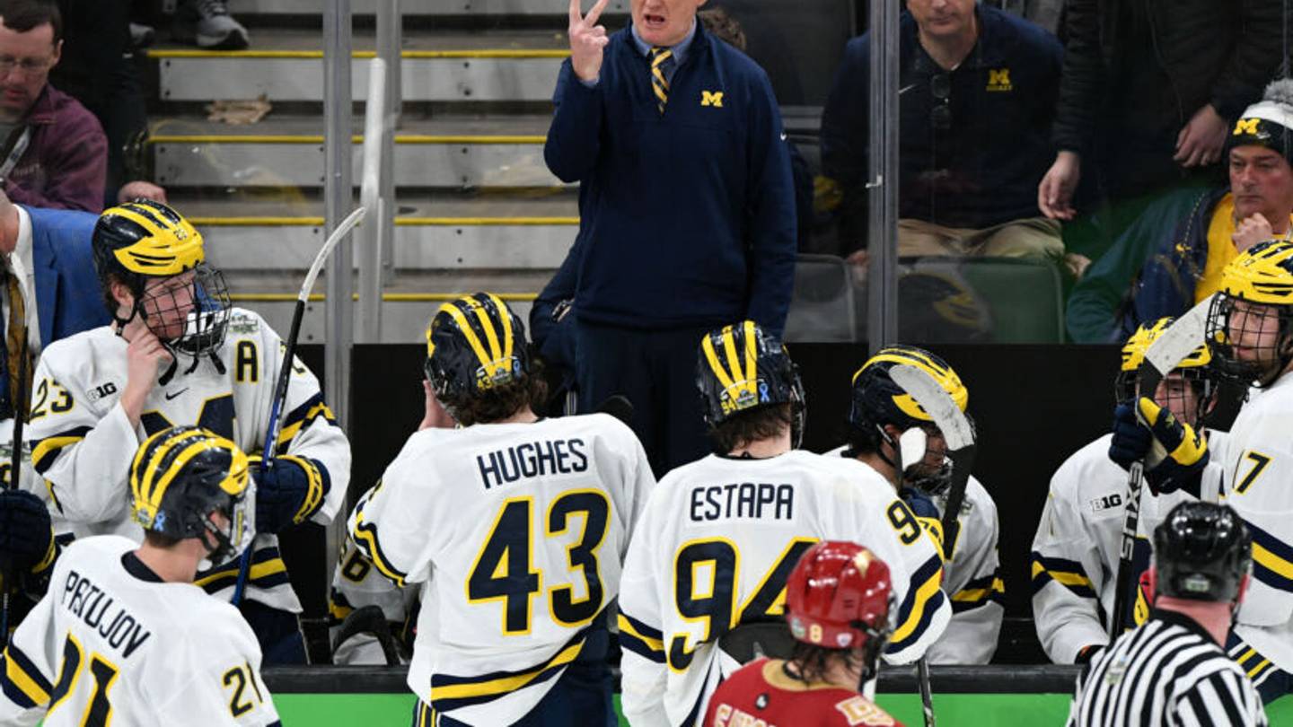 Could Michigan Hockey’s Head Coaching Decision Impact Luke Hughes?