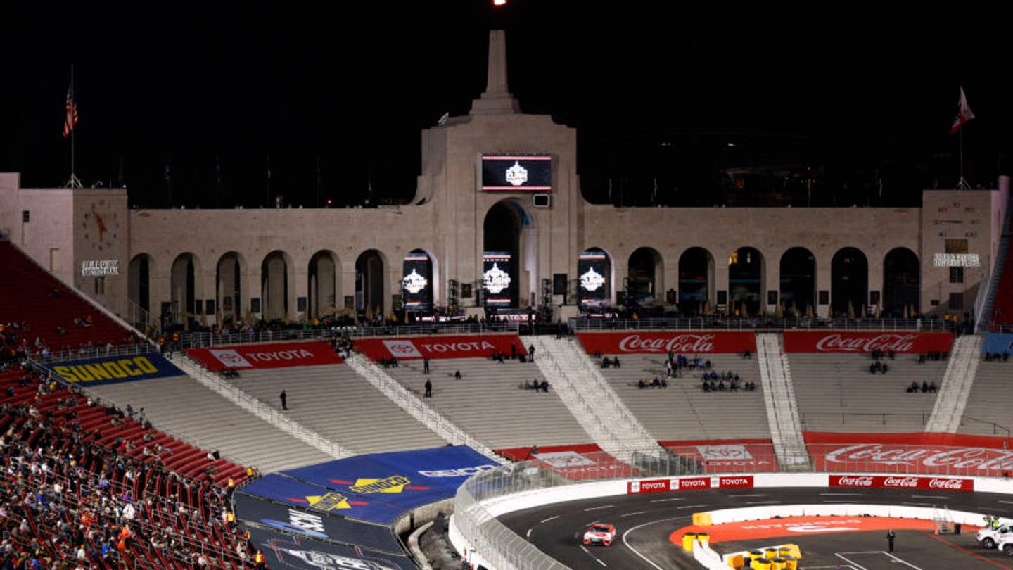 L.A. Coliseum joins exclusive club in NASCAR history