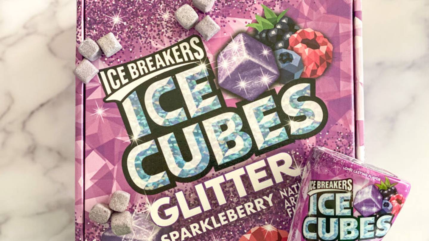 Ice Breakers Ice Cubes Sparkleberry brings the fancy to any moment
