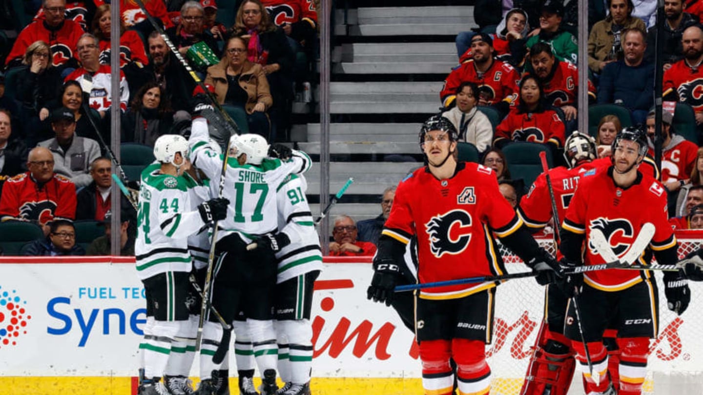 Calgary Flames: David Rittich has bad giveaway in OT, Dallas Stars win