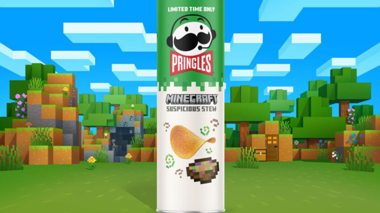 Pringles Minecraft Suspicious Stew brings the flavor overload