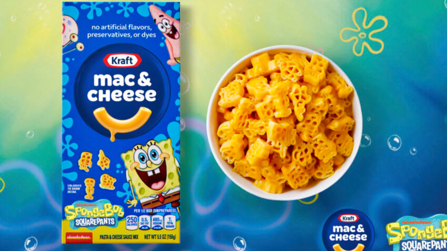 Spongebob SquarePants Kraft Mac & Cheese is coming back!
