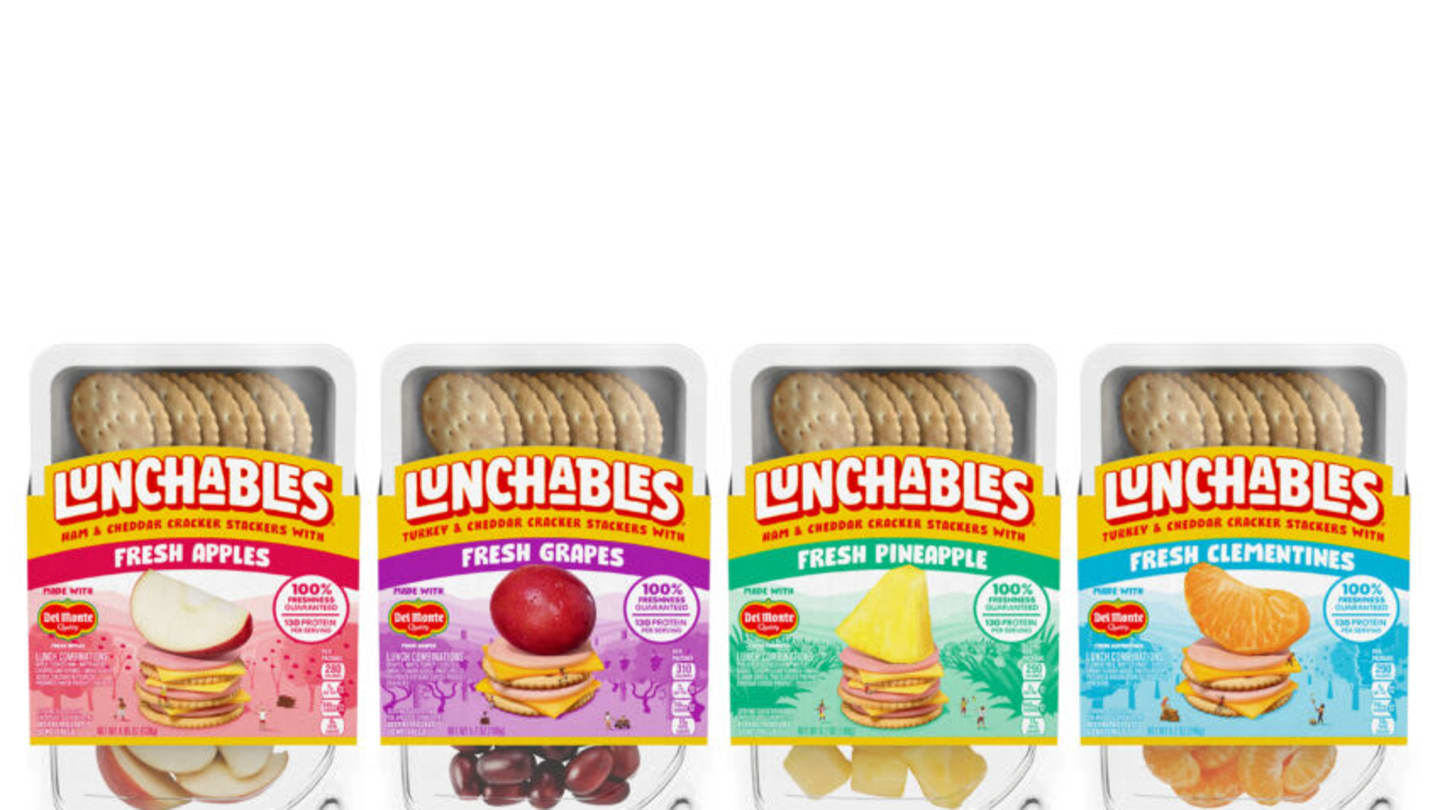 Lunchables adds fresh fruit varieties for back-to-school