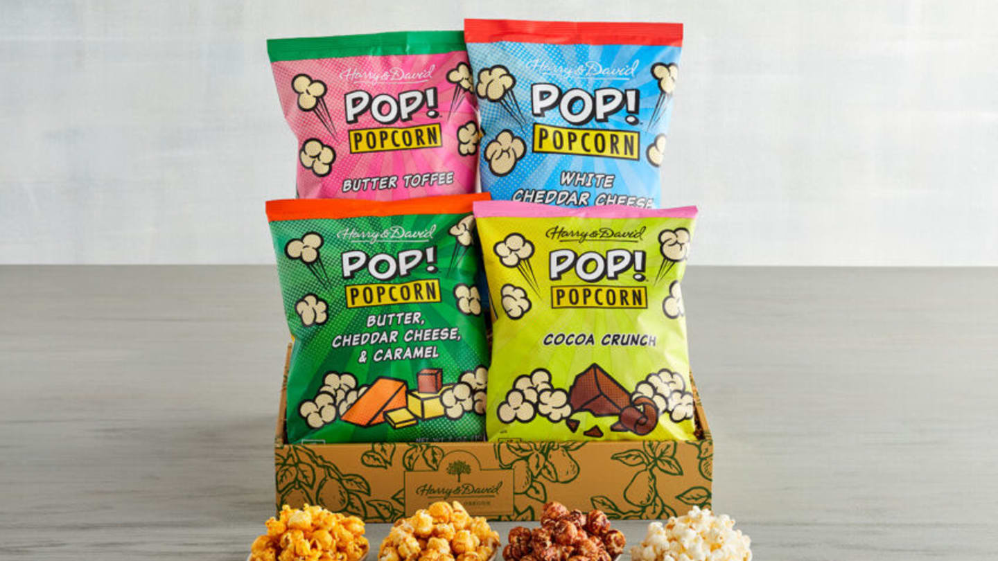 Harry & David introducing new POP! popcorn