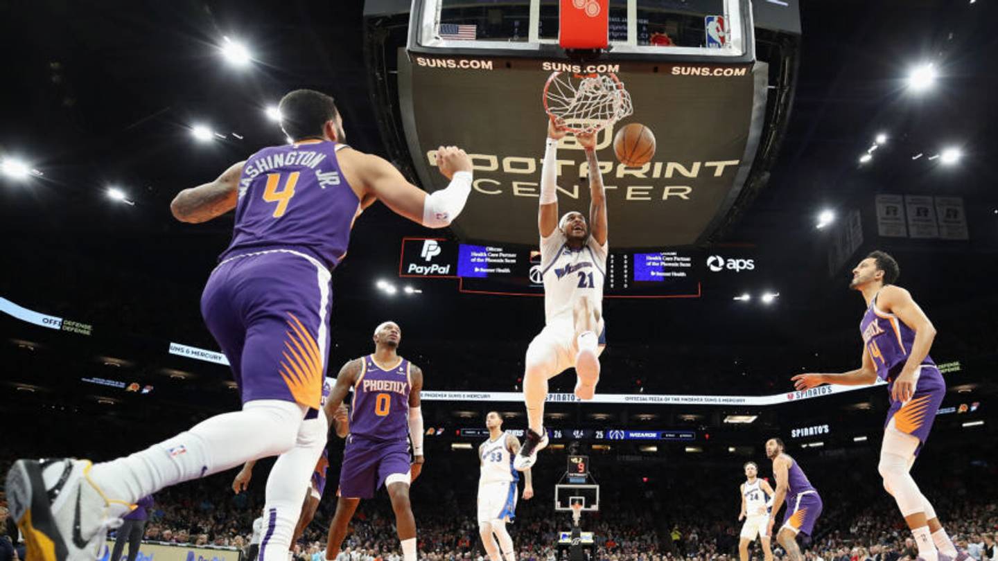 The Washington Wizards are finding success by going to a big man lineup