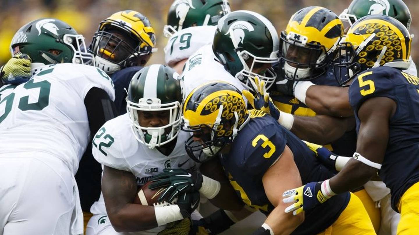 Michigan v. Michigan State Football: The Greatest Games