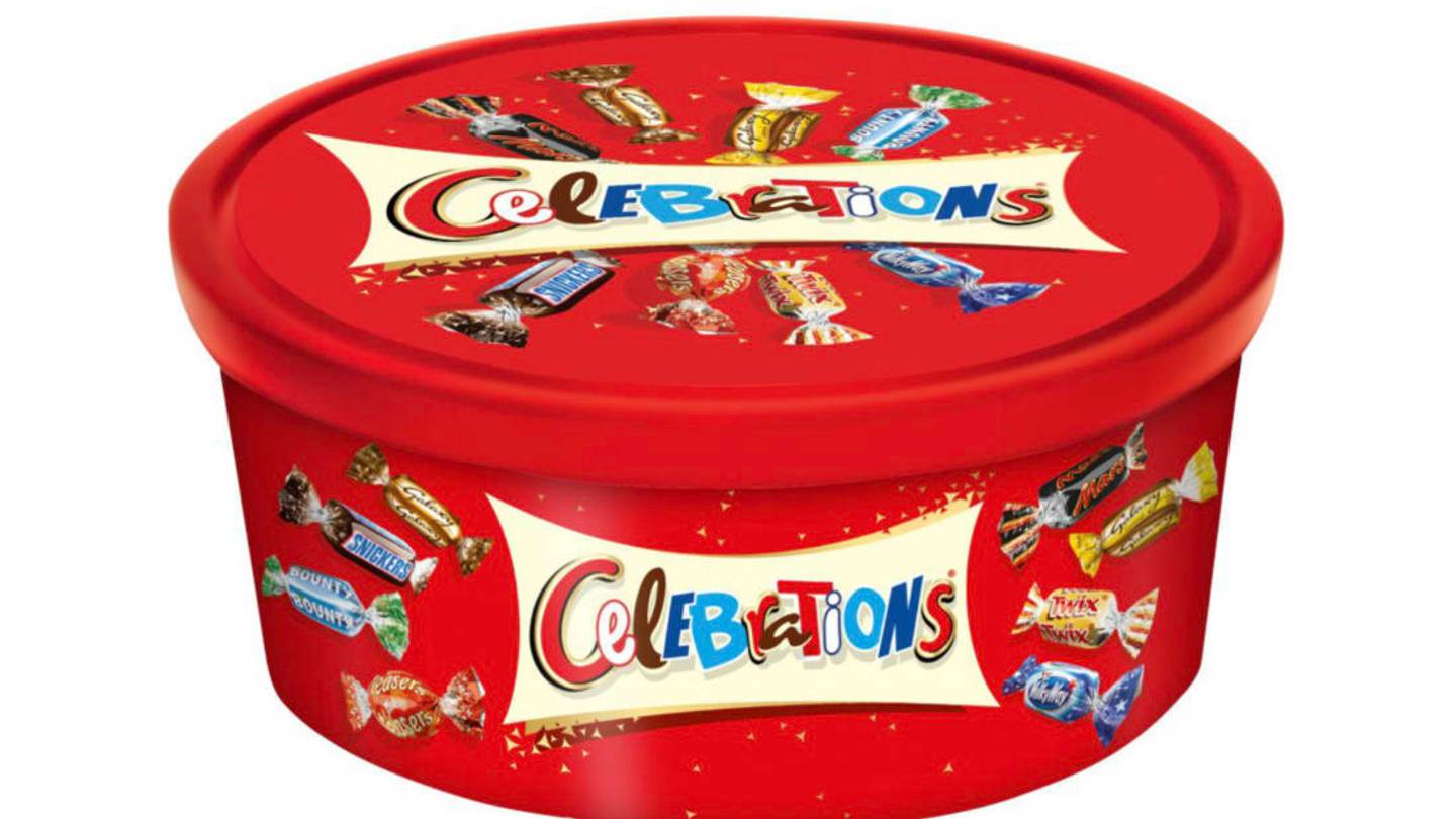 A Statistical Breakdown of the Contents of a Celebrations Tub