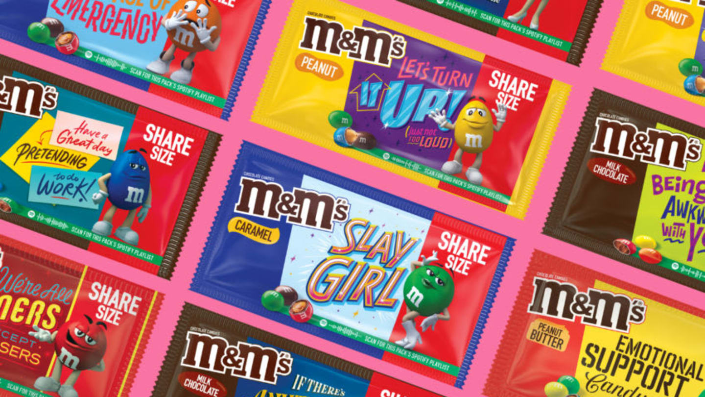 M&M’s Messages know the right words with Let M Say It for You