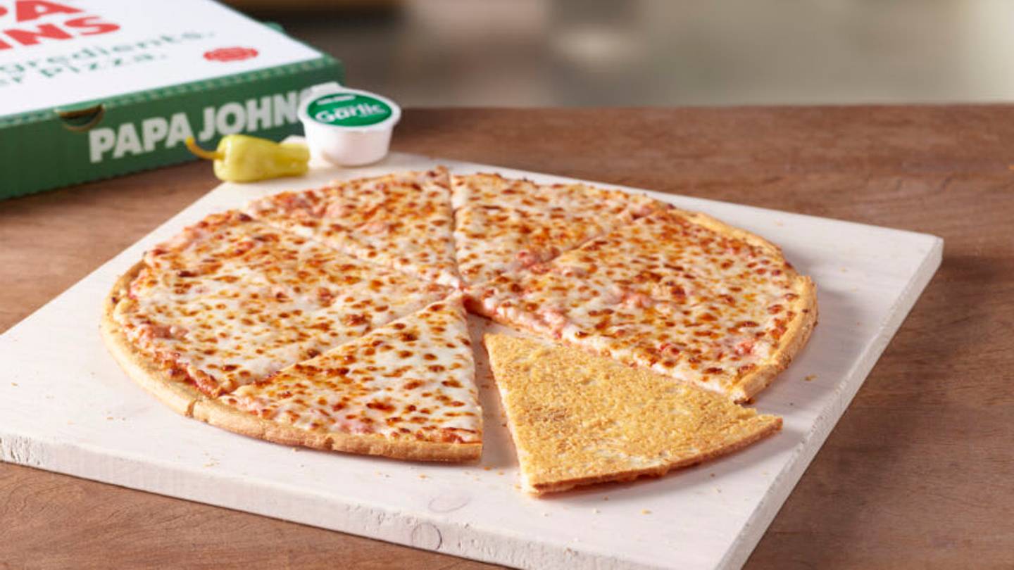 Papa Johns Crispy Parm Pizza is the ultimate cheesy slice
