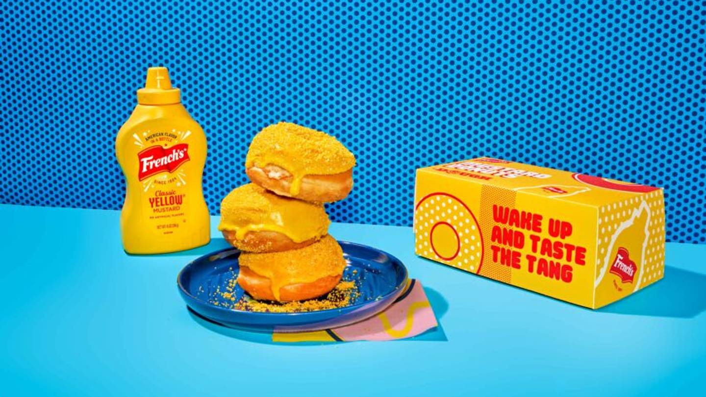 French’s Mustard Donuts bring a spicy start to the morning