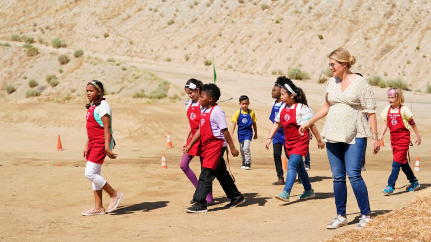 MasterChef Junior sees the junior chefs cooking in the desert
