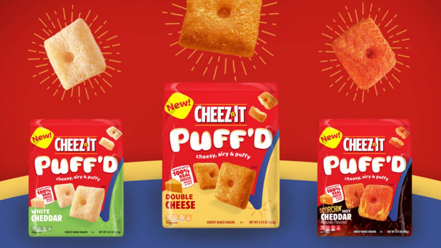Cheez-It takes their iconic crackers to the next level with a makeover