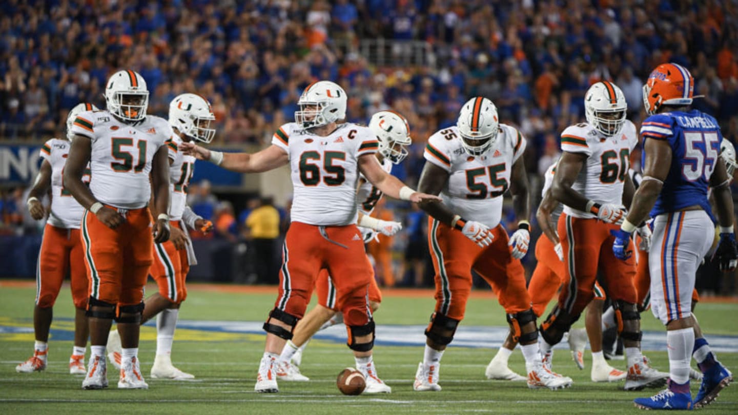 Miami Football offensive tackle depth chart entering summer