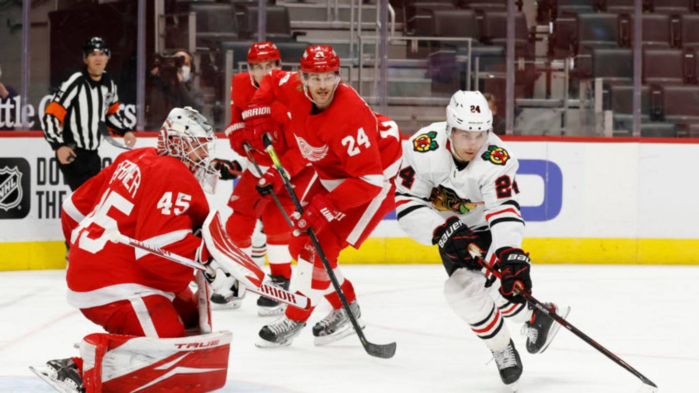 Red Wings blanked 2-0; Power Play continues to be Powerless