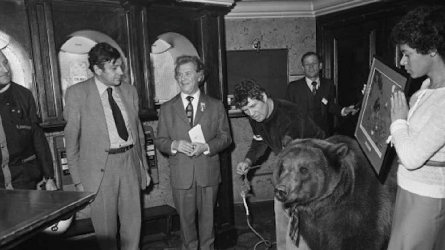 The Grizzly Bear Who Met Margaret Thatcher, Appeared in a Bond Movie ...