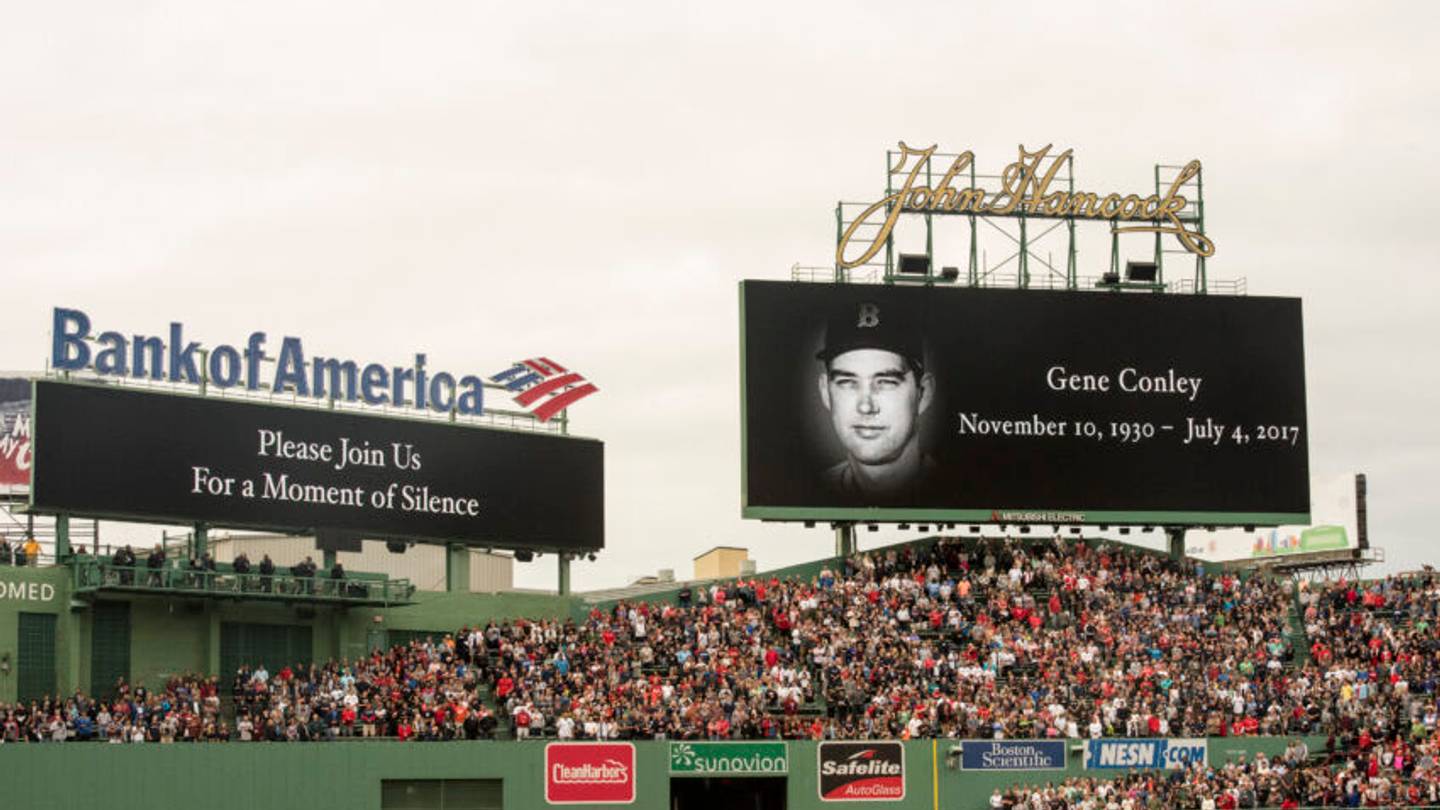 Honoring former Boston Red Sox, Celtic Gene Conley