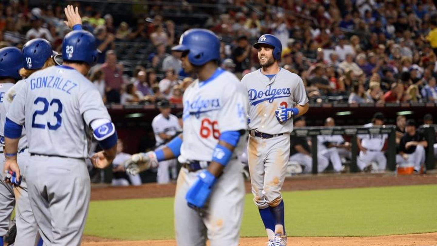 Dodgers 13 Diamondbacks 7: Taylor’s Career Night