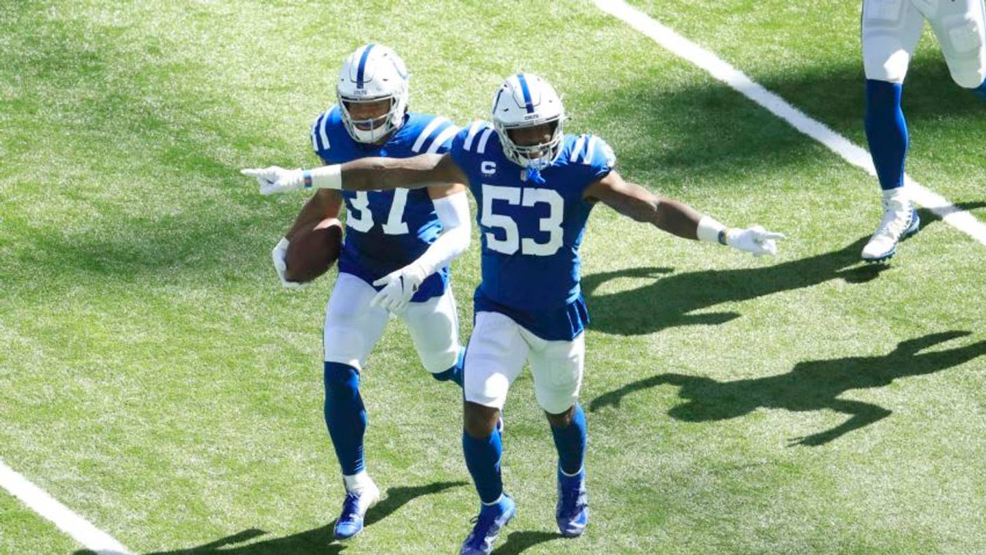 Colts: Darius Leonard and TJ Carrie almost performed classic wrestling ...